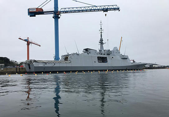 La FREMM Lorraine se prépare pour ses es...