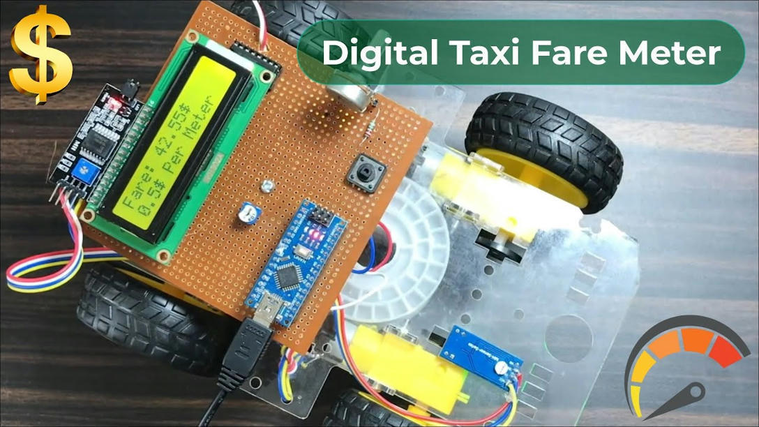 Digital Taxi Fare Meter using Arduino & Spe...