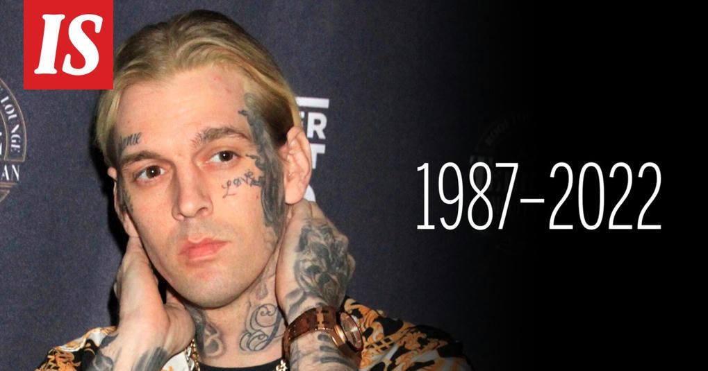 TMZ: Aaron Carter on kuollut 34-vuotiaana - Mus...