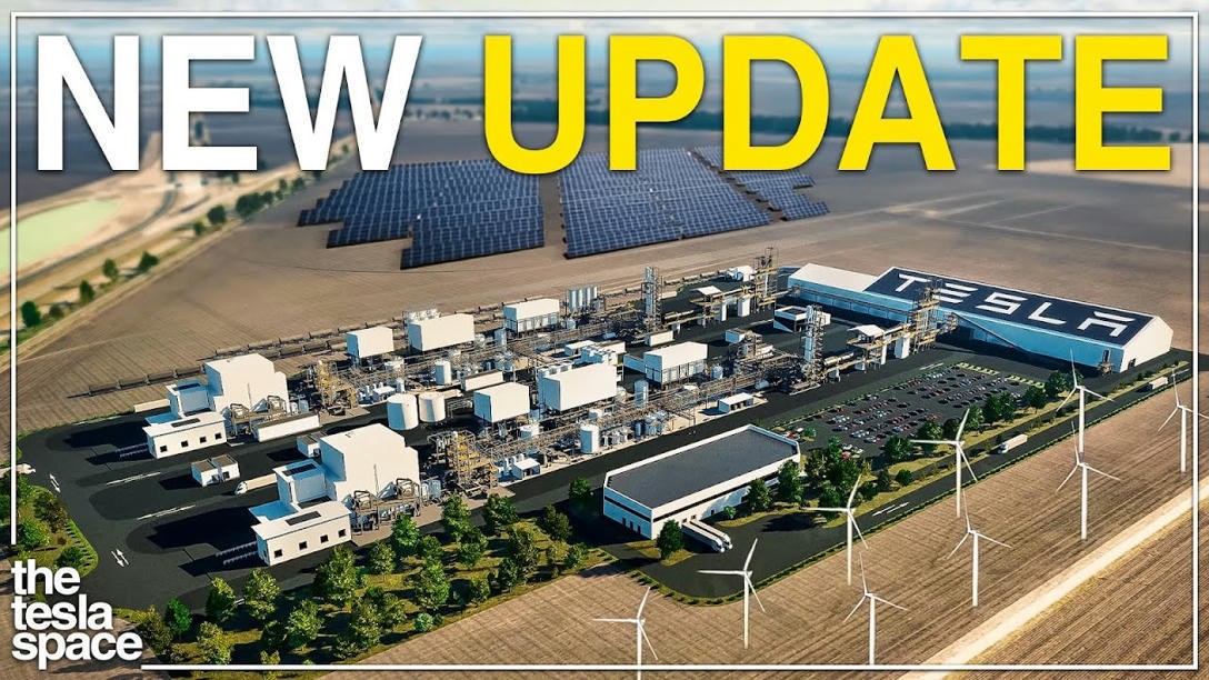 Tesla Reveals New Lithium Giga Refinery! | Tech...