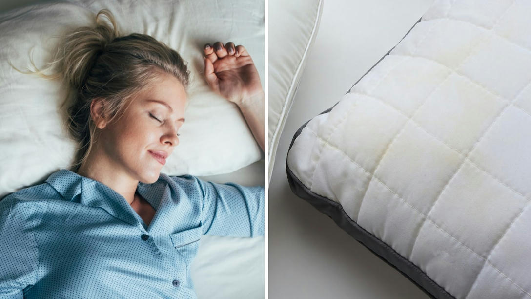 Tvätta kuddar som blivit gula – s&ar...