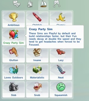 [Mod] The Sims 4: Six New Traits