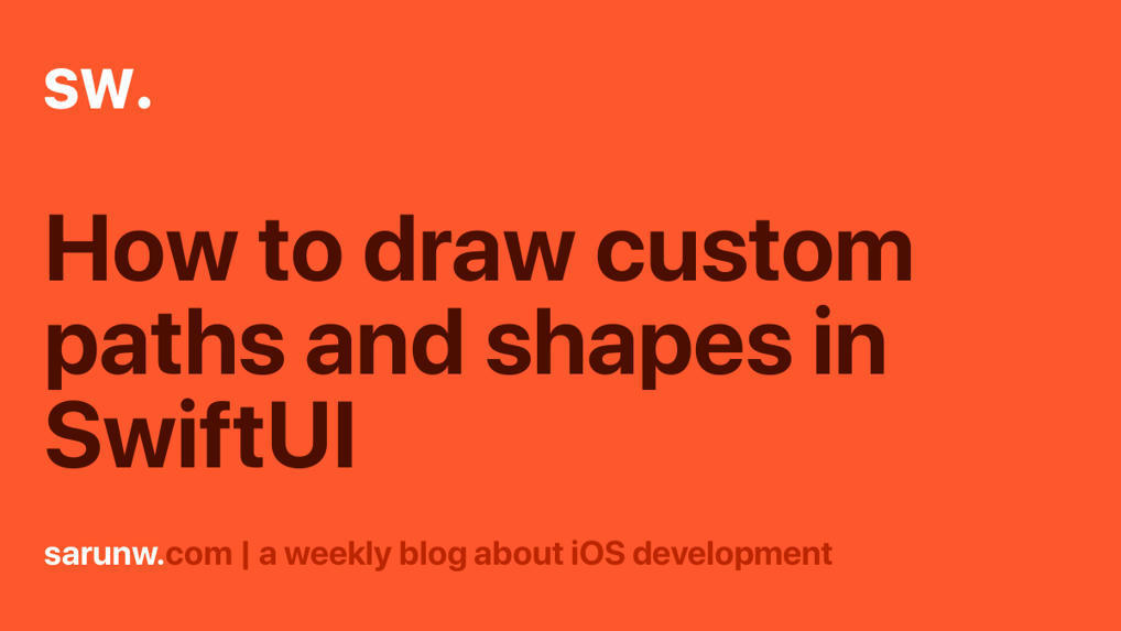 How to draw custom paths and shapes in SwiftUI ...