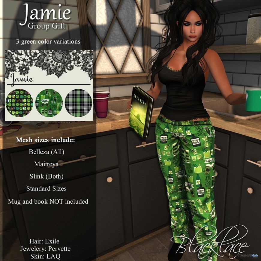 Jamie Outfit March 2019 Group Gift by Blacklace...