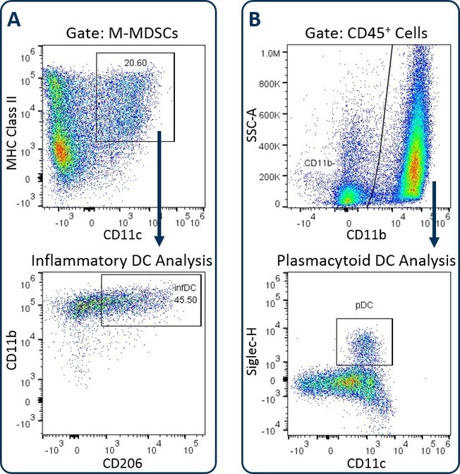 Comprehensive dendritic cell analysis by flow c...