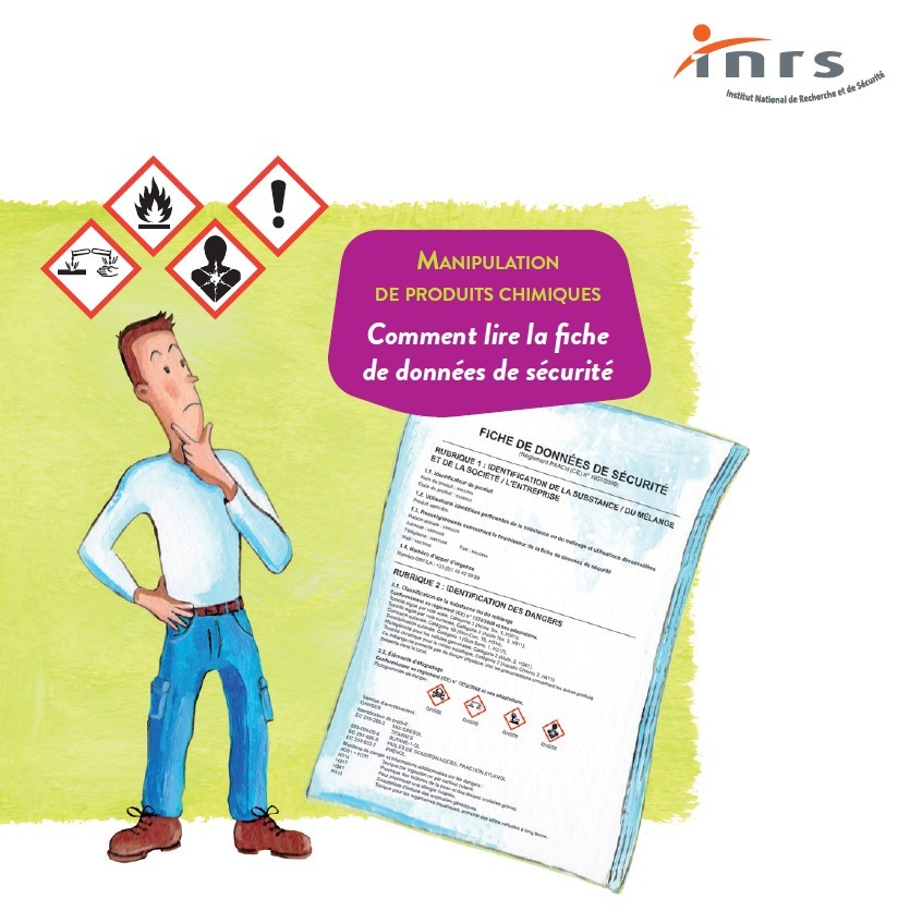 Manipulation de produits chimiques. Comment lir...