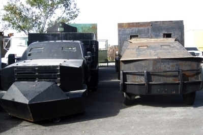 Los ‘monstruos’ blindados que protegen a los cárteles | México ...