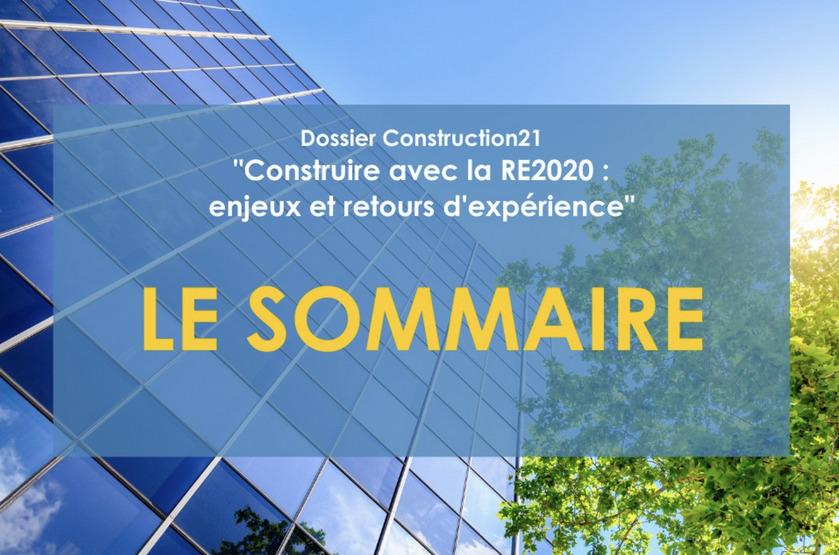 Dossier "Construire avec la RE2020 : enjeu...