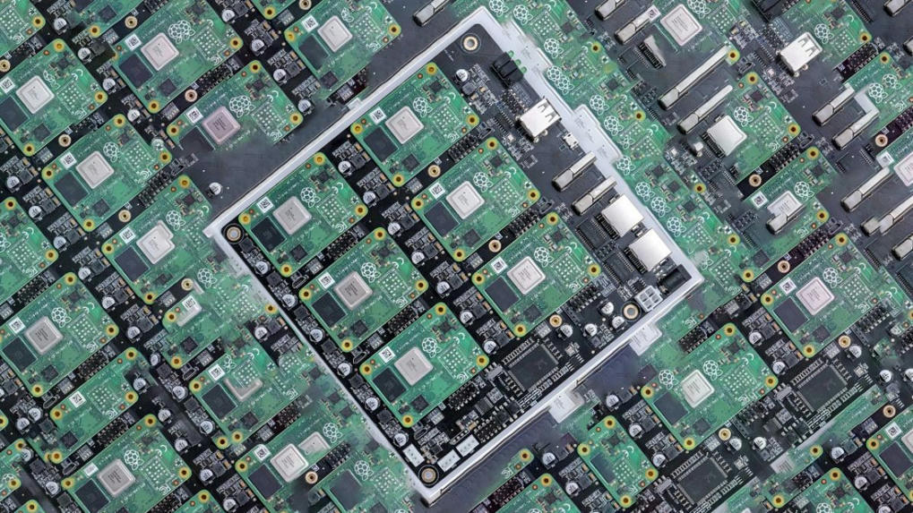 New DeskPi Cluster Board Holds Six Raspberry Pi...