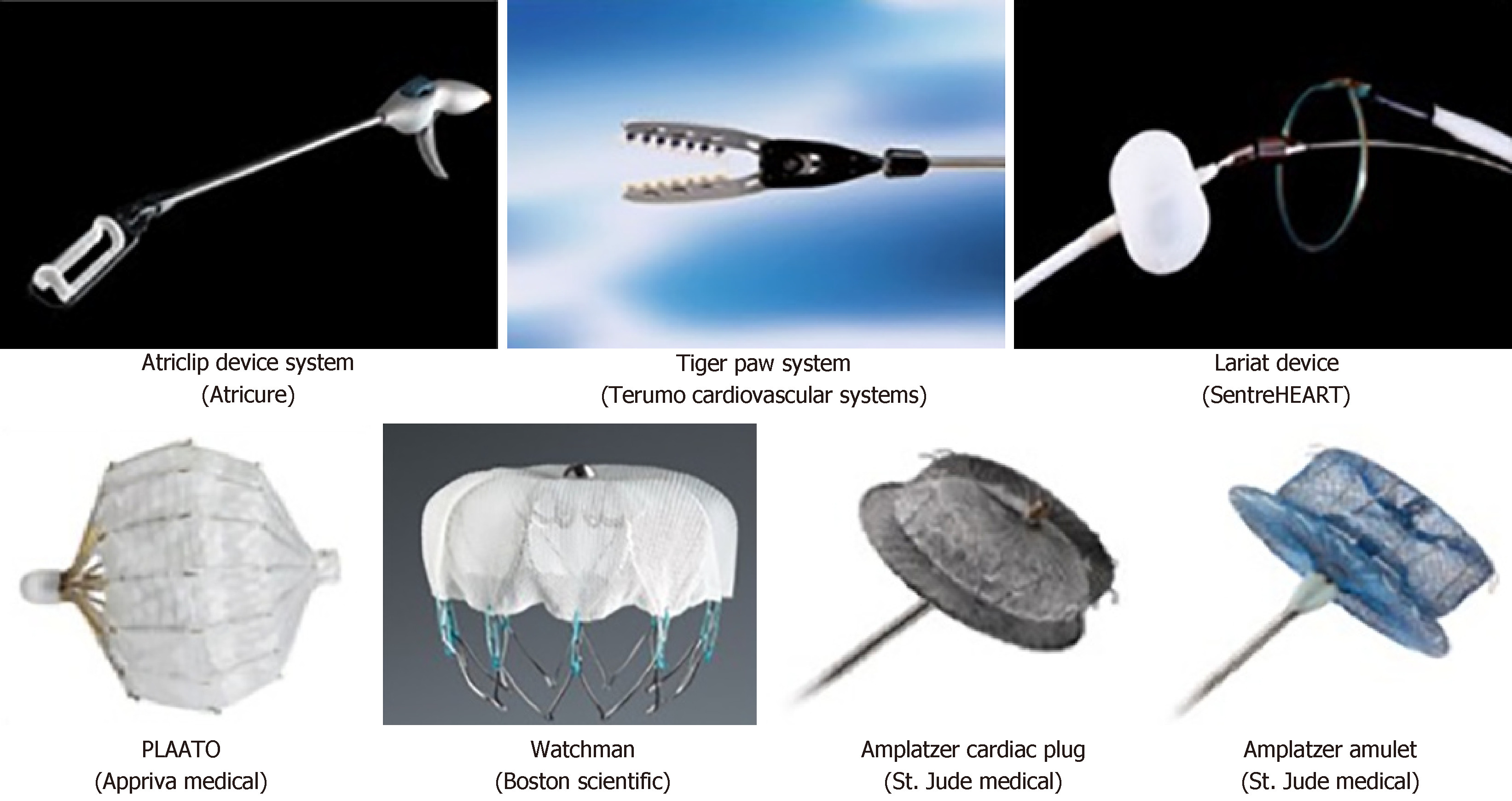 Percutaneous devices for left atrial appendage ...