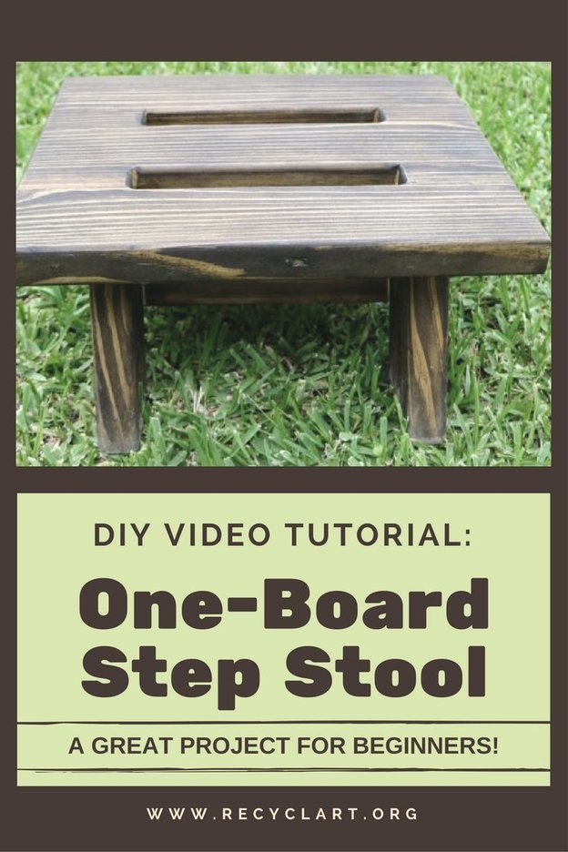 Diy Video Tutorial: Upcycled Deck Board Step St...