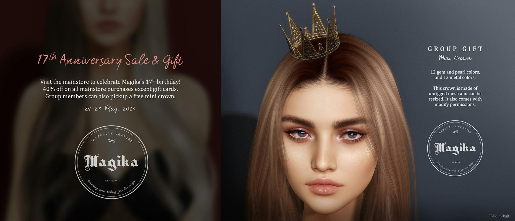 Mini Crown 17th Anniversary Group Gift by Magik...