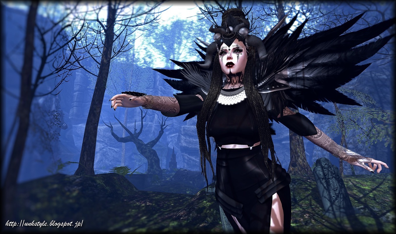 The dark angel | Second Life Fashion Addict