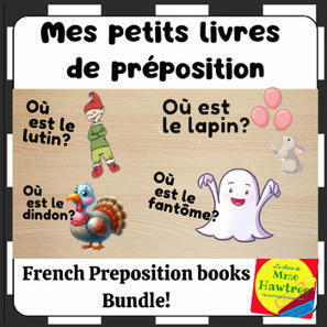 French Preposition Guided Reading Bundle - Grow...