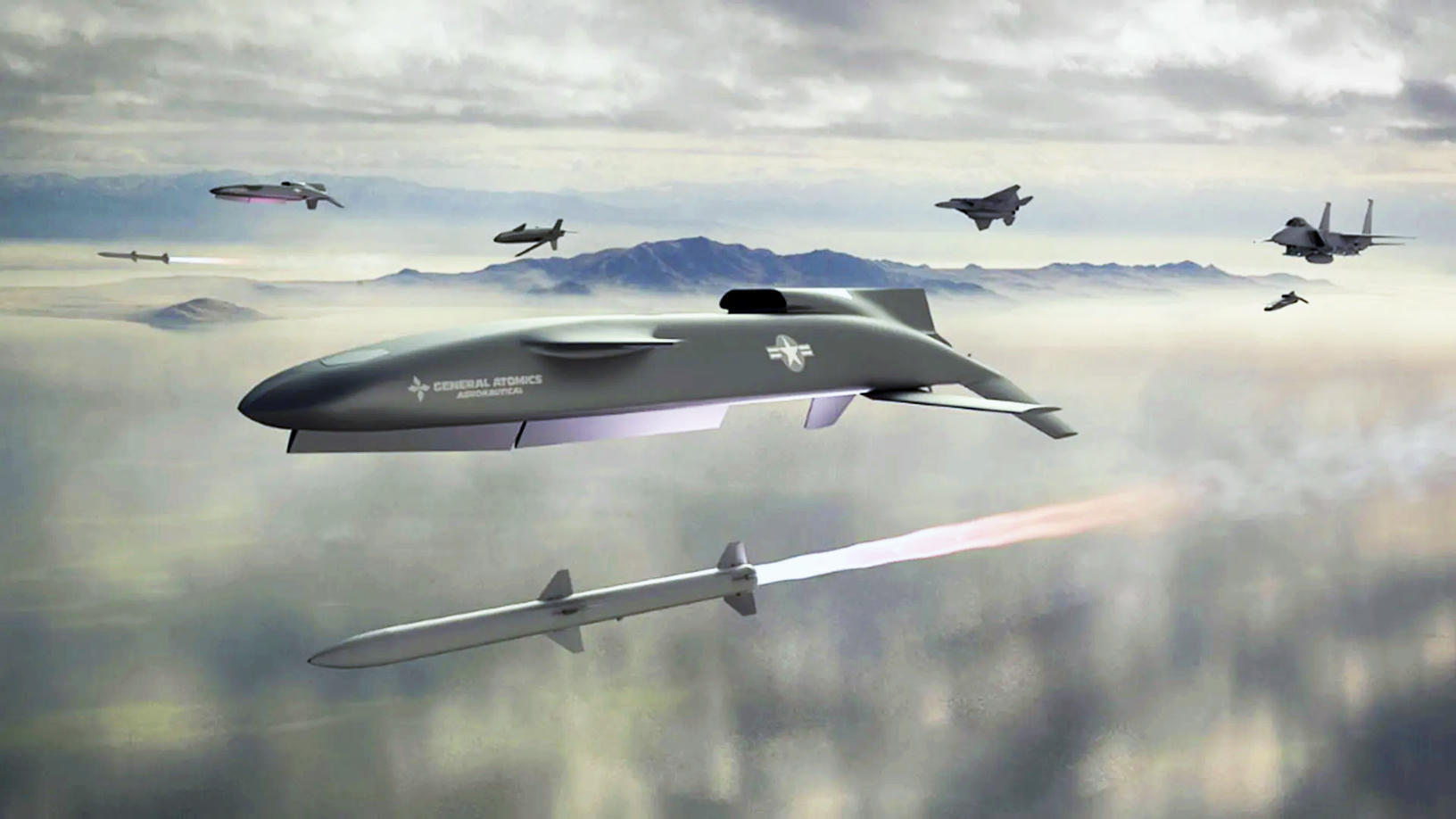 Air-Launched ‘Fighter Drone’ Collab...