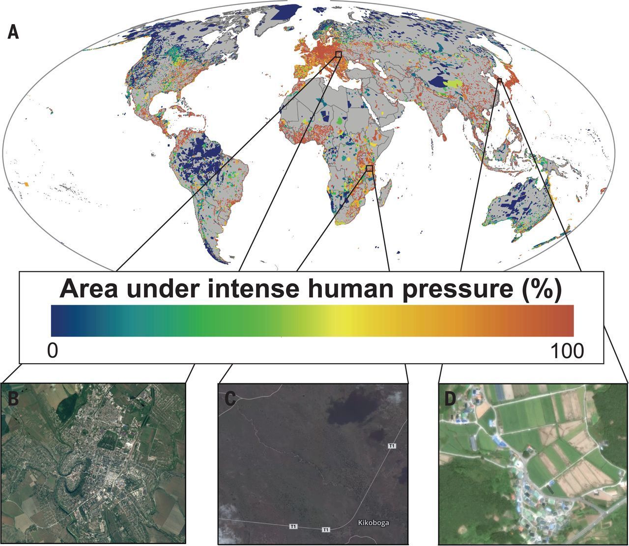 Un tiers des zones protégées de l...