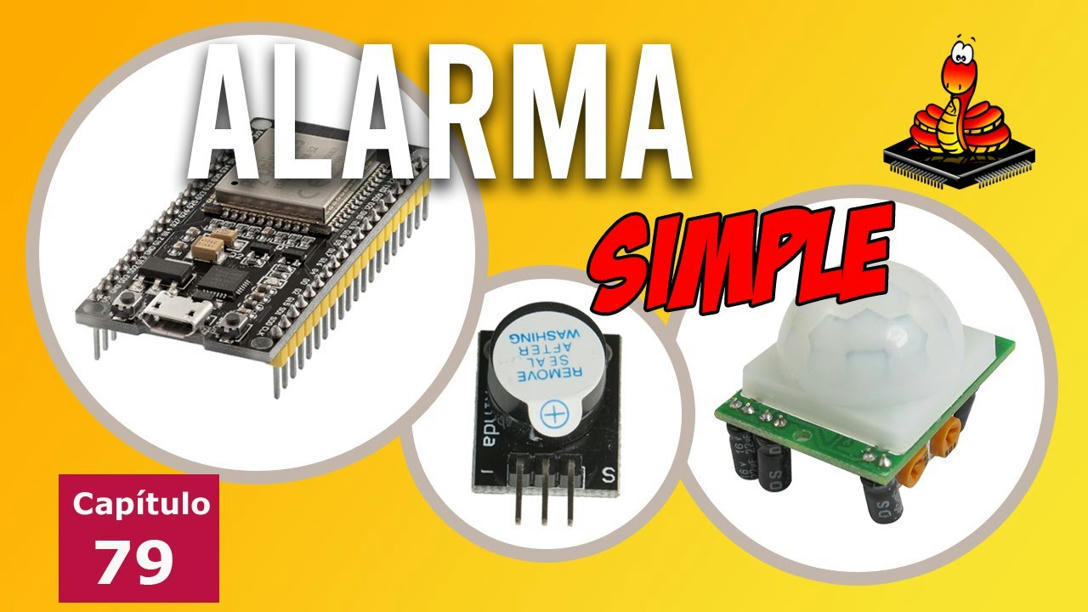 ESP32 Alarma con Sensor de Movimiento PIR &iexc...