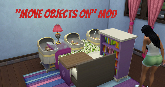 [Mod] The Sims 4: "Move Objects On" M...