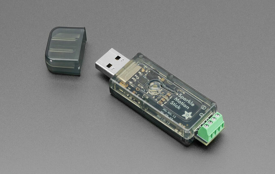 Adafruit Sparkle Motion Stick - A compact ESP32...