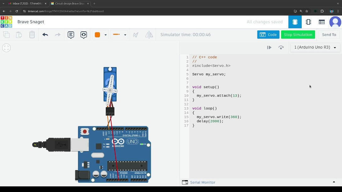 Tinkercad Introduction Simulate Arduino Projec 4961