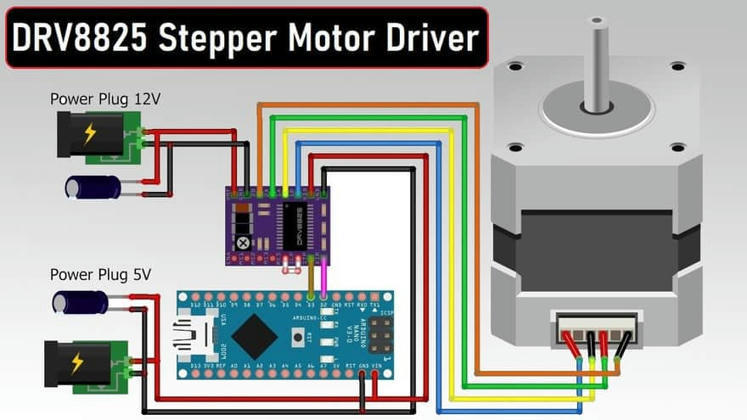 How to Control Stepper Motor with DRV8825 Drive...