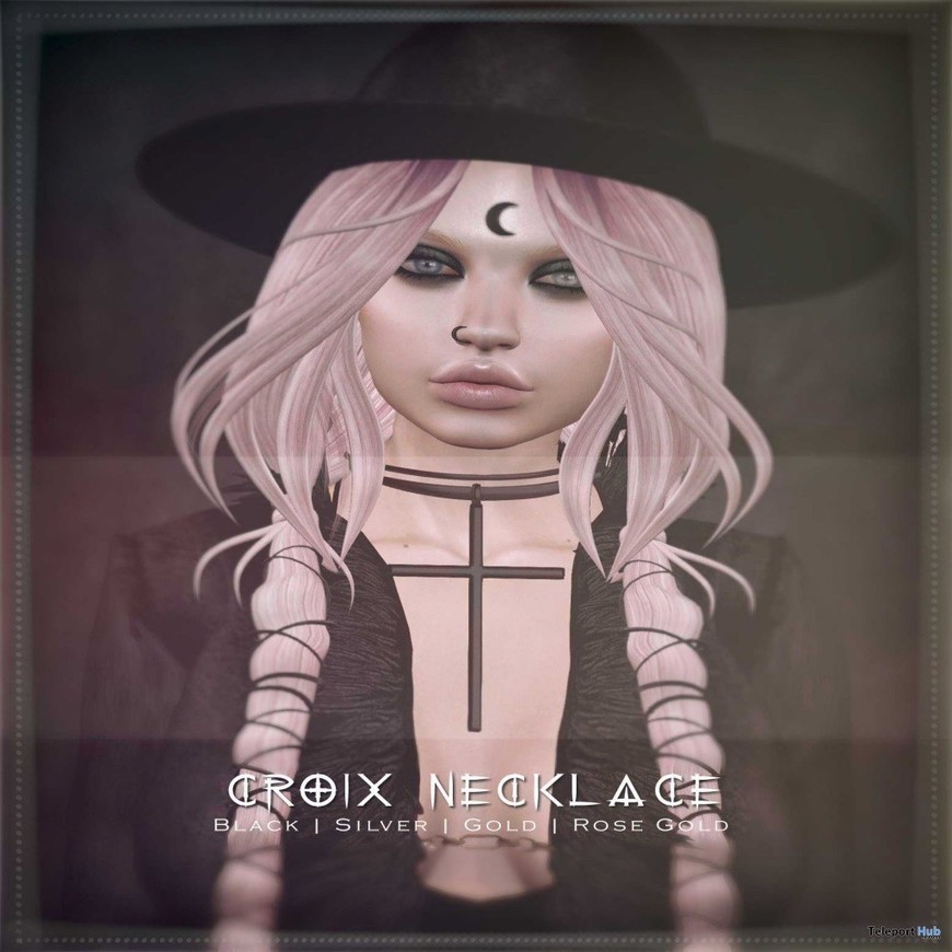 Croix Necklace Teleport Hub Group Gift by Psych...