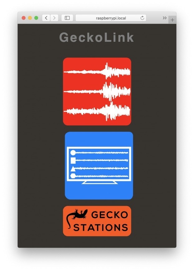 GeckoLink: customisable Linux SeedLink server