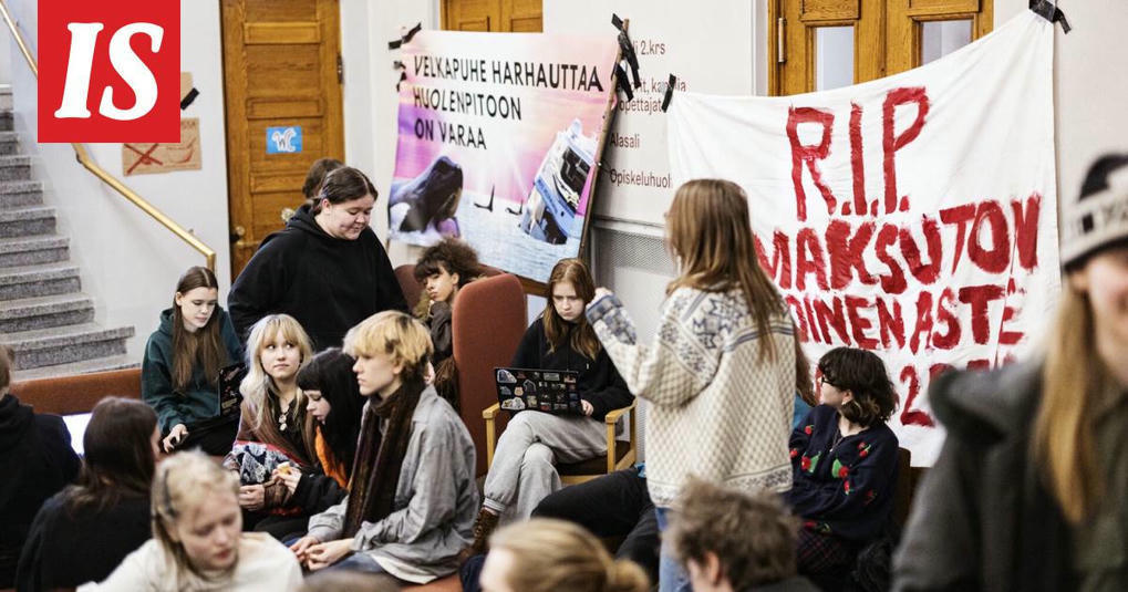 Kallion lukio vallattiin – opiskelijat va...