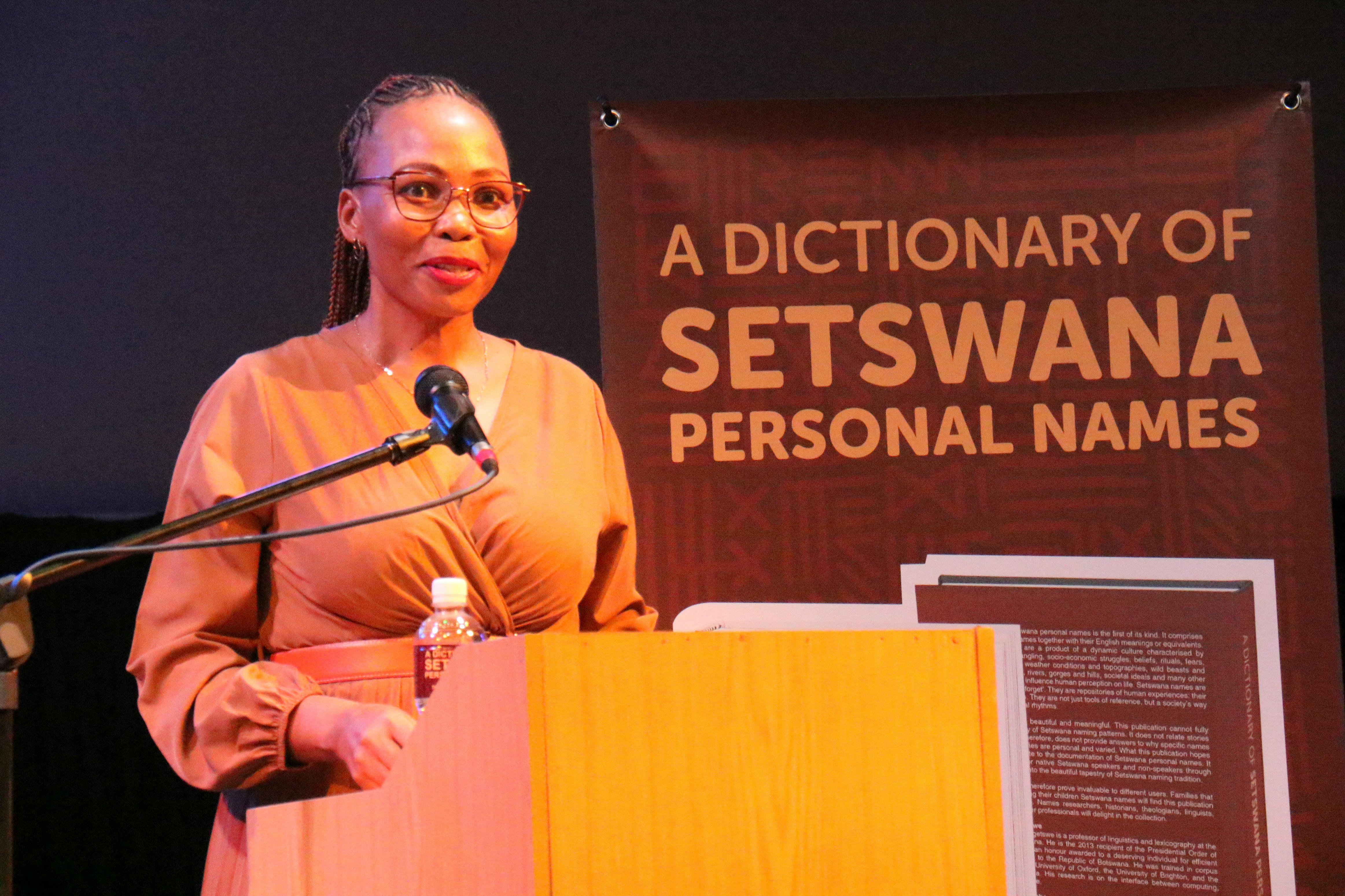 UB Professors Launch Setswana Personal Names Di...