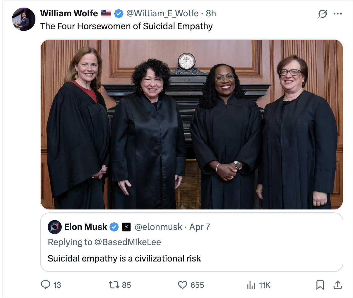 The latest far-right argument: Women are too em...