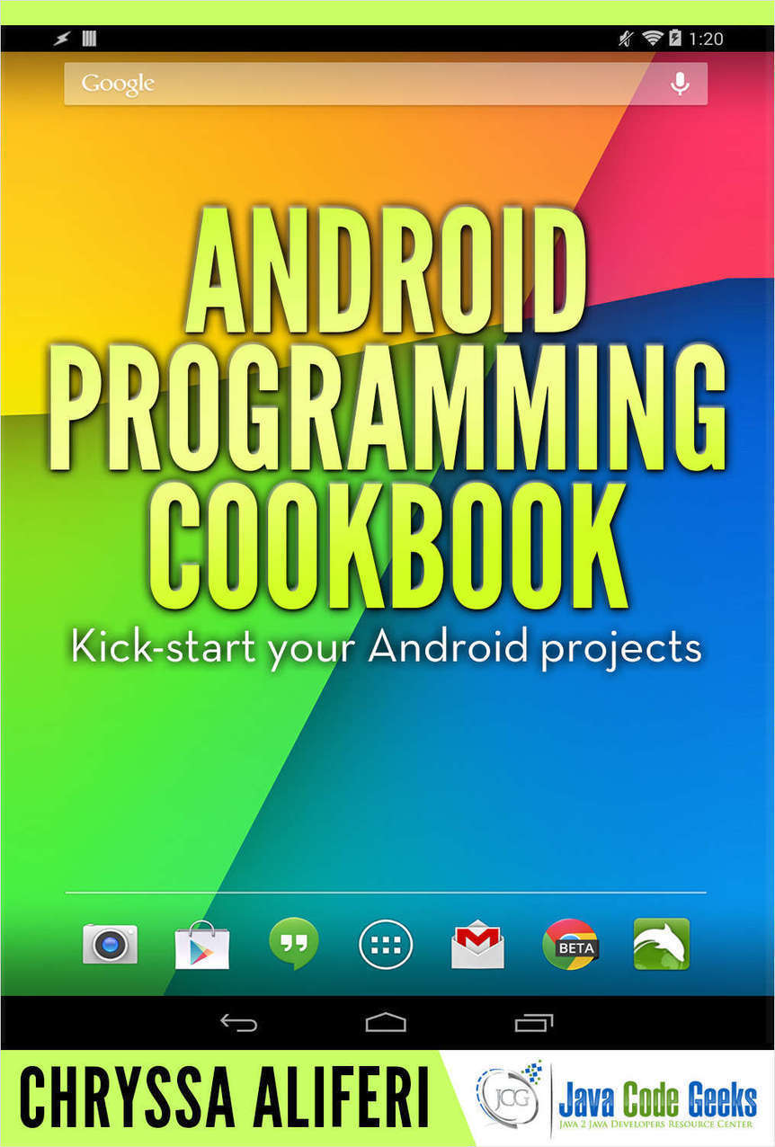 Free Android Programming Cookbook (100% discoun...