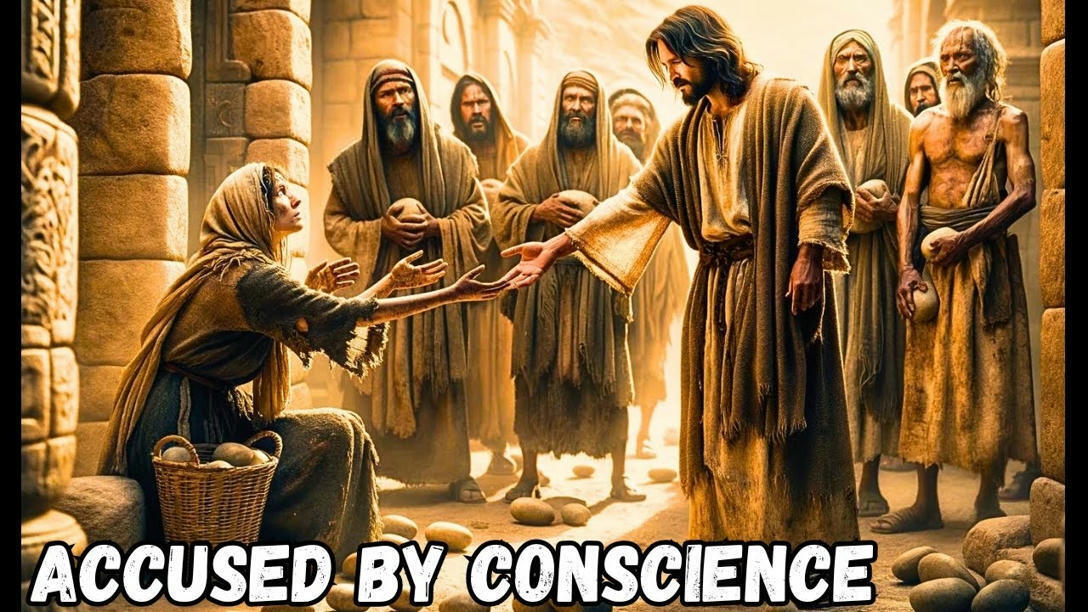 Jesus said, He who has no sin cast the first st...