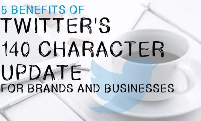 5 Benefits of Twitter’s 140 Character Upd...