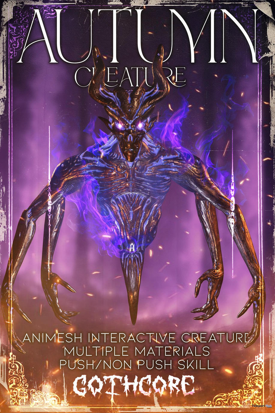 Autumn Creature Animesh GOTHCORE Event November...