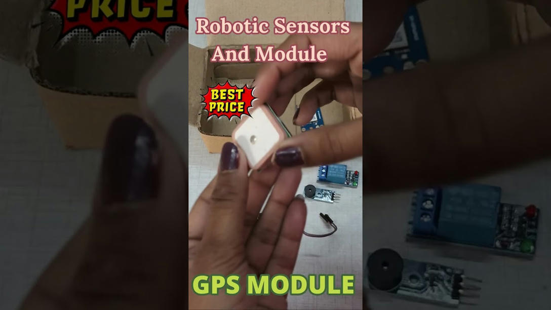 📡Robotic Sensors and Module II Different types...