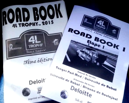 Le Road book du 4L Trophy | Koter Info LLN - La...