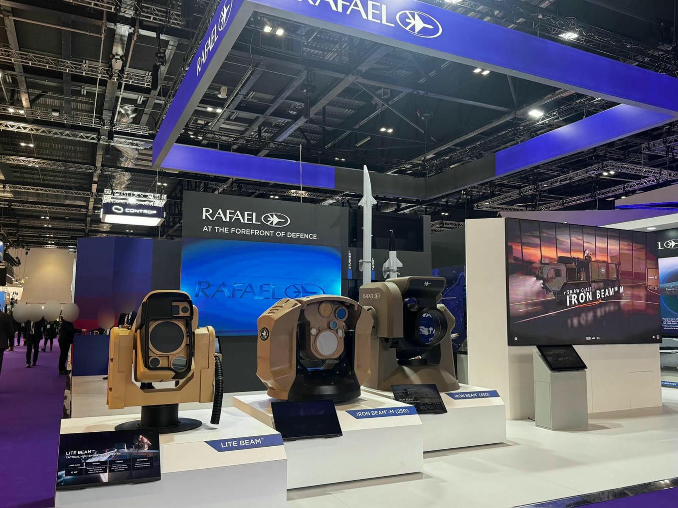 Rafael unveils next-gen laser weapon at DSEI