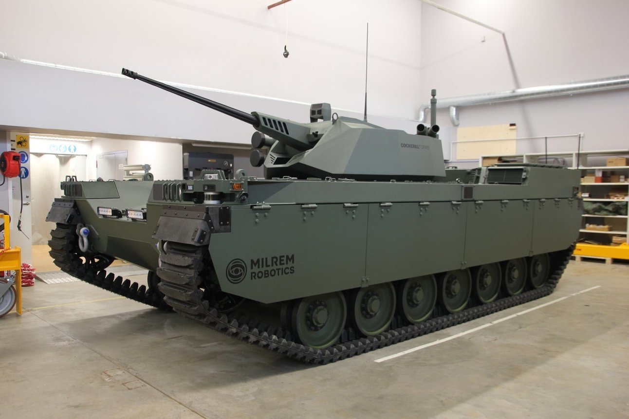 Milrem Robotics unveils Type-X RCV | DEFENSE NE...