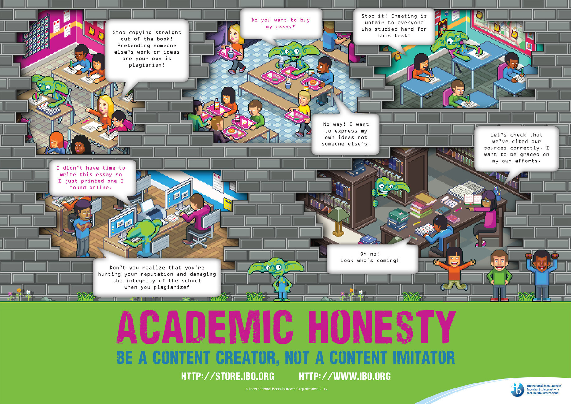 NEW—Academic honesty poster | Secondary S...