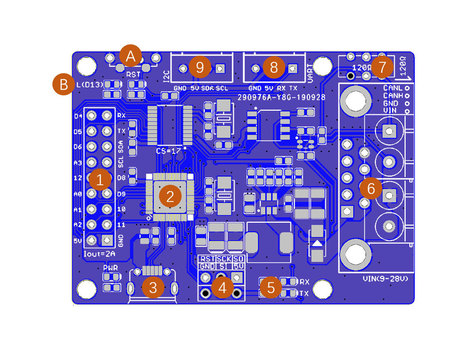 CANBed - Arduino CAN-BUS Development Kit (Atmeg...