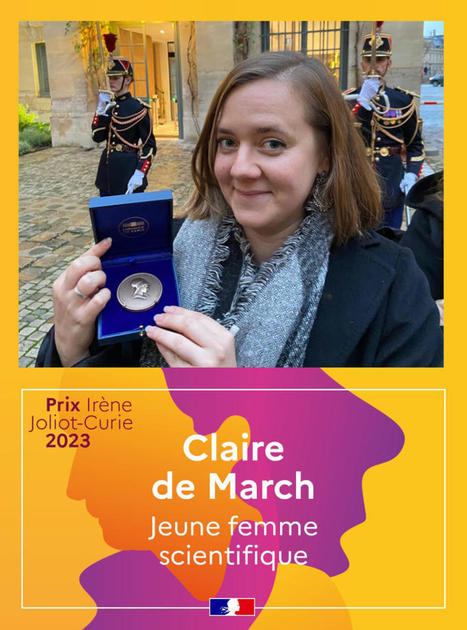 Claire de March lauréate du prix Prix Ir...