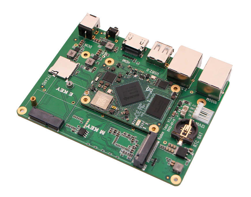 Radxa Taco: Raspberry Pi Compute Module 4 carri...