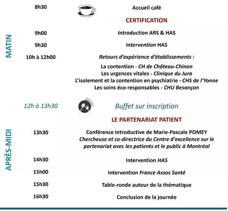Certification & Partenariat avec le patient...