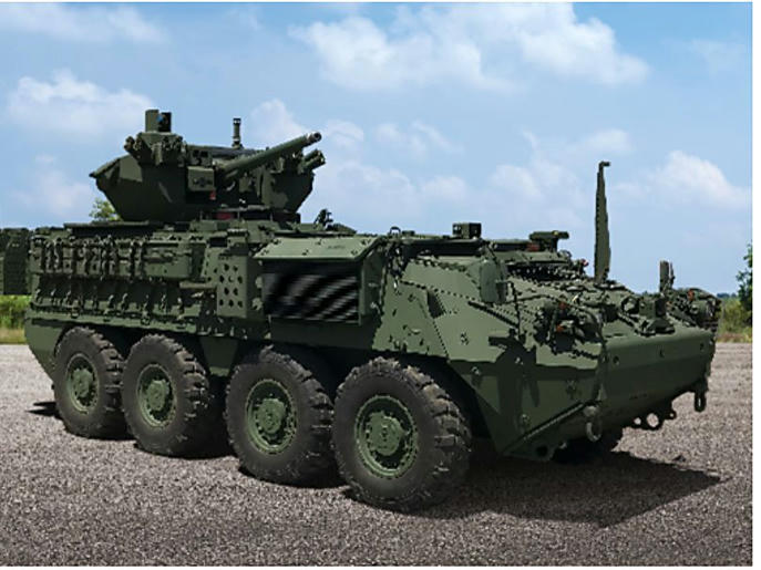 First STRYKER with 30 mm Turret Delivered | DEF...