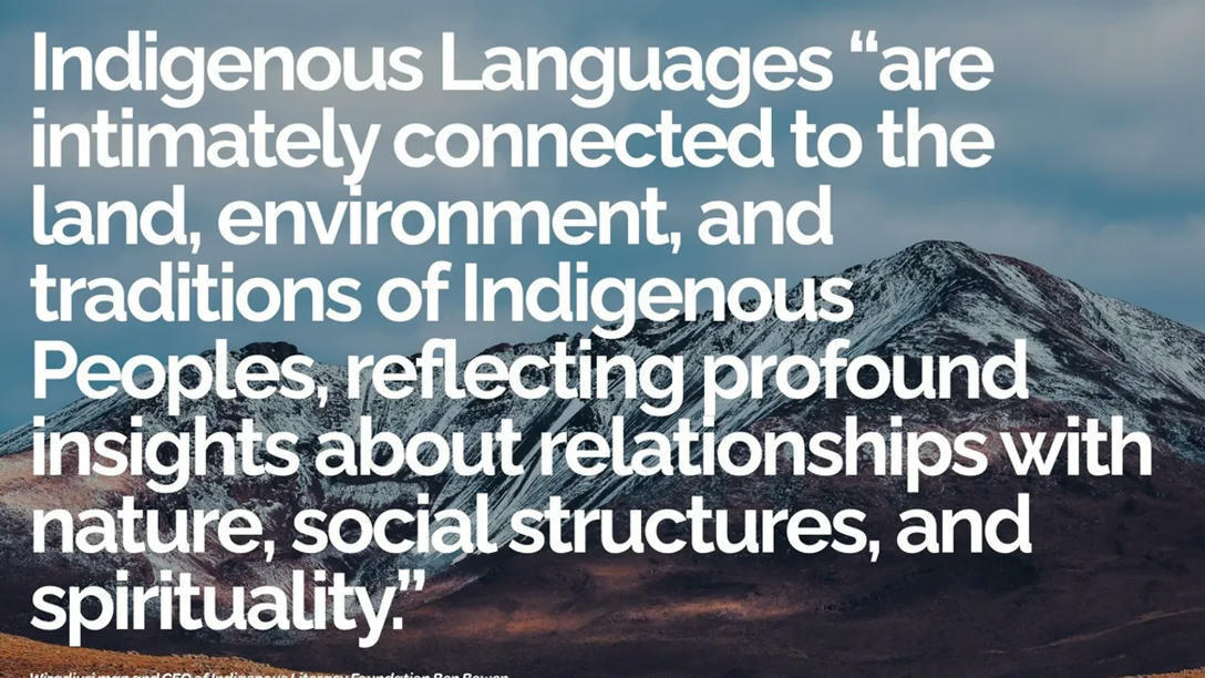 Vanishing Languages, Hidden Ecological Wisdom: