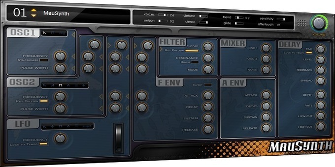 FREEWARE (VST.Win) - MauSynth - analog-modeling...