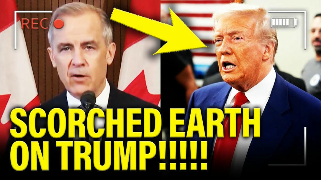 Canadian leader TORCHES Trump after he COLLAPSE...