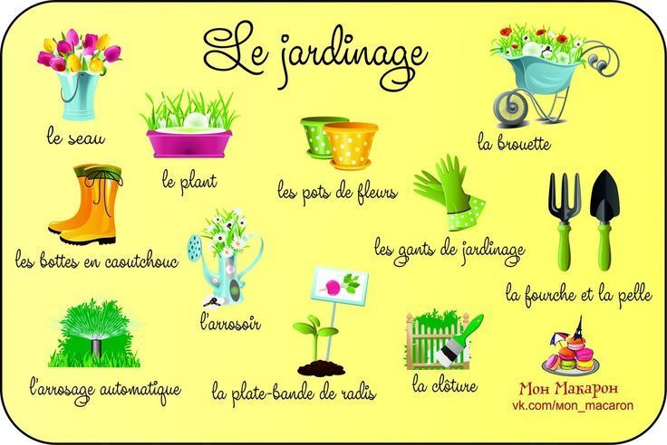 Le jardinage | FLE CÔTÉ COURS | S...