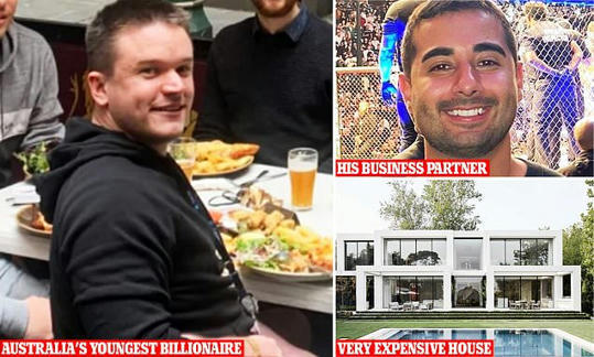 Australia's youngest billionaire Ed Craven and ...