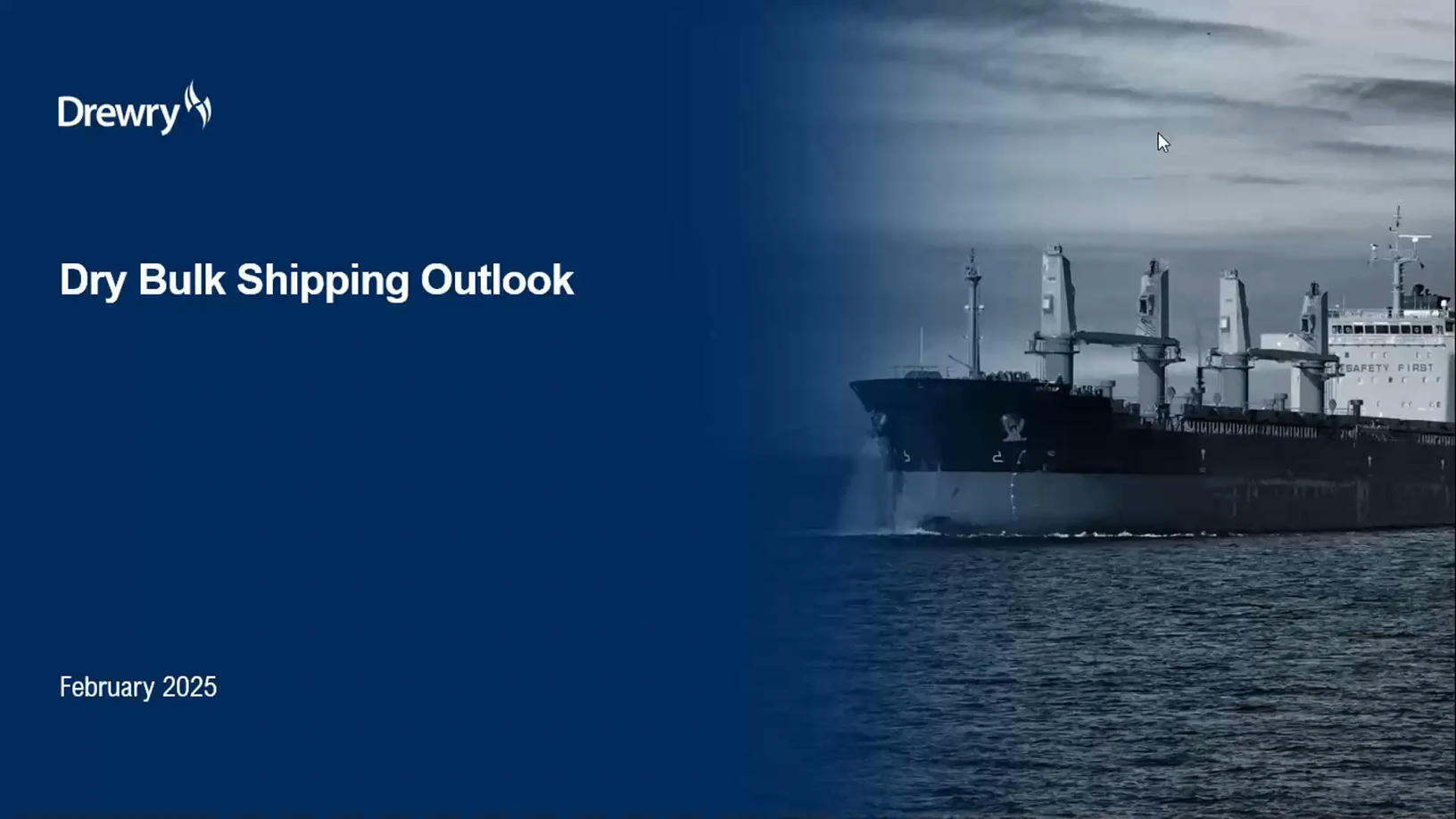 Webinar - Dry Bulk Shipping Market Outlook - Fe...
